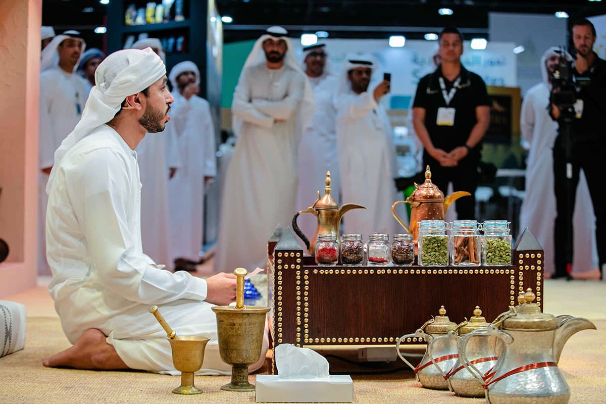 Gahwa is the symbol of Emirati hospitality and it is pretty serious ...