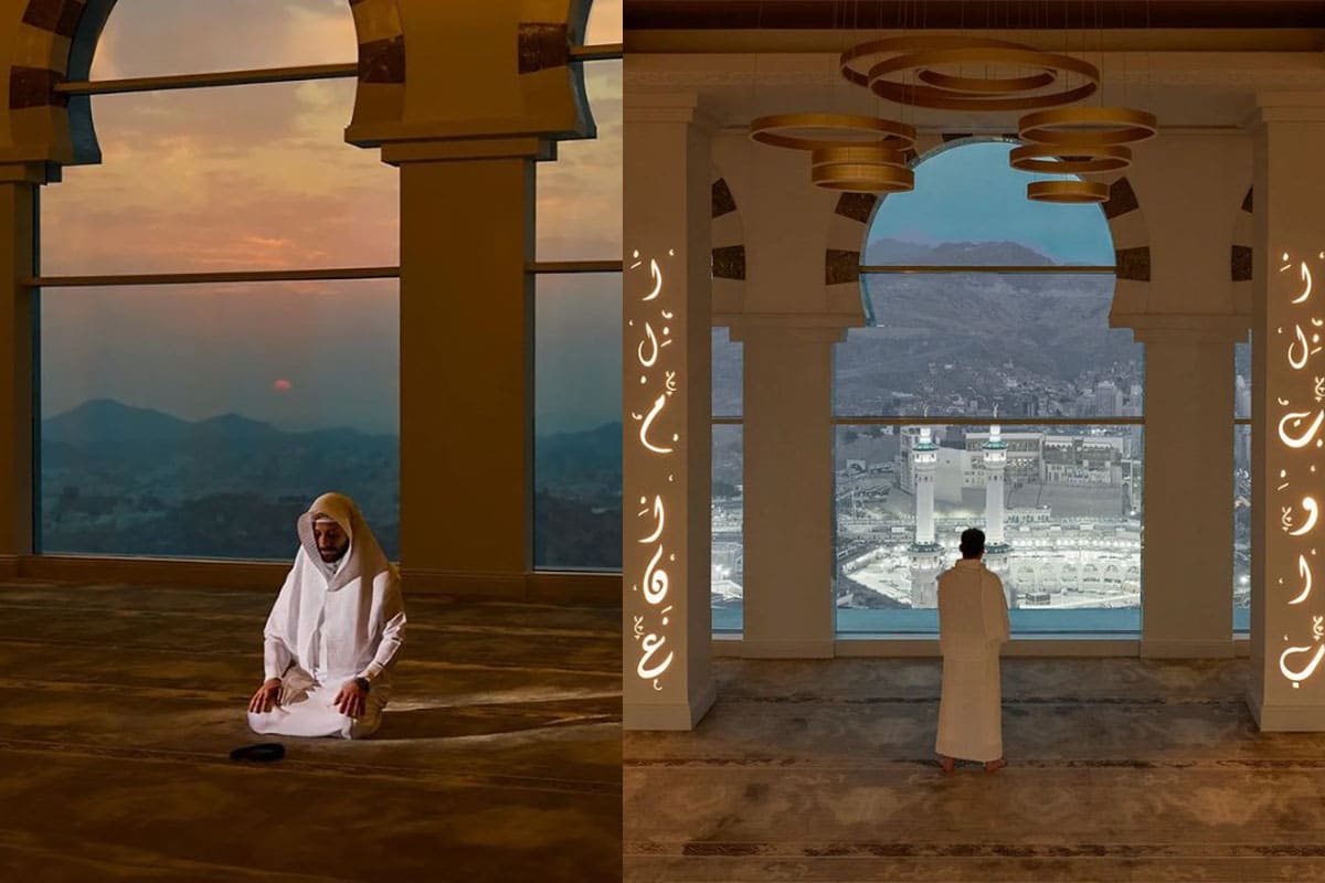 This record-setting prayer room offers amazing views over the Holy ...