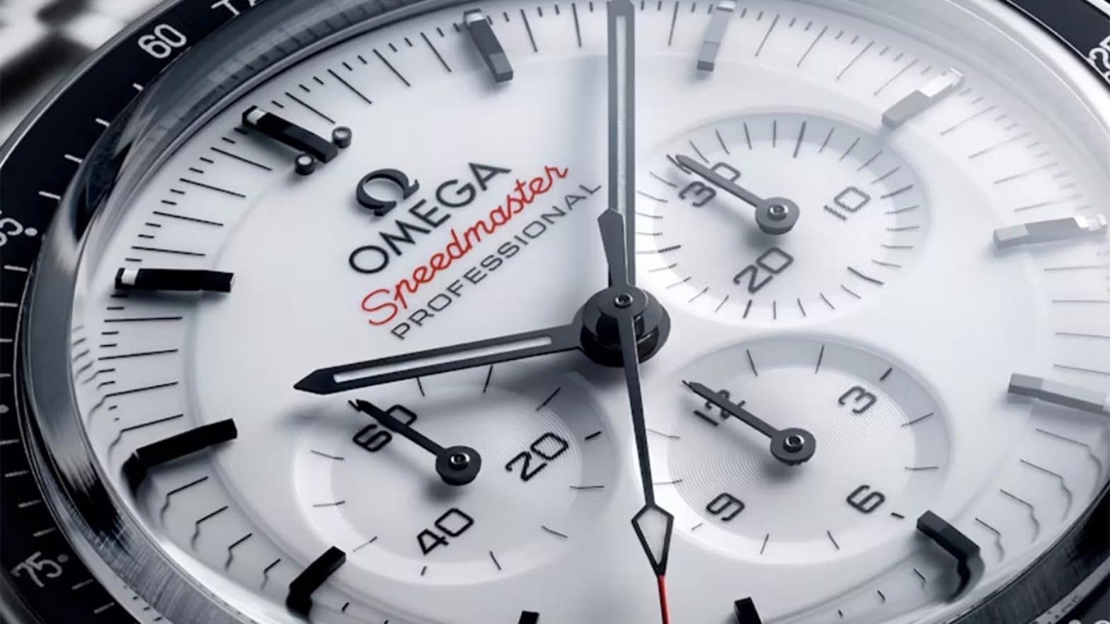 Omega reveals the mystery of a white dial Speedmaster in steel ...