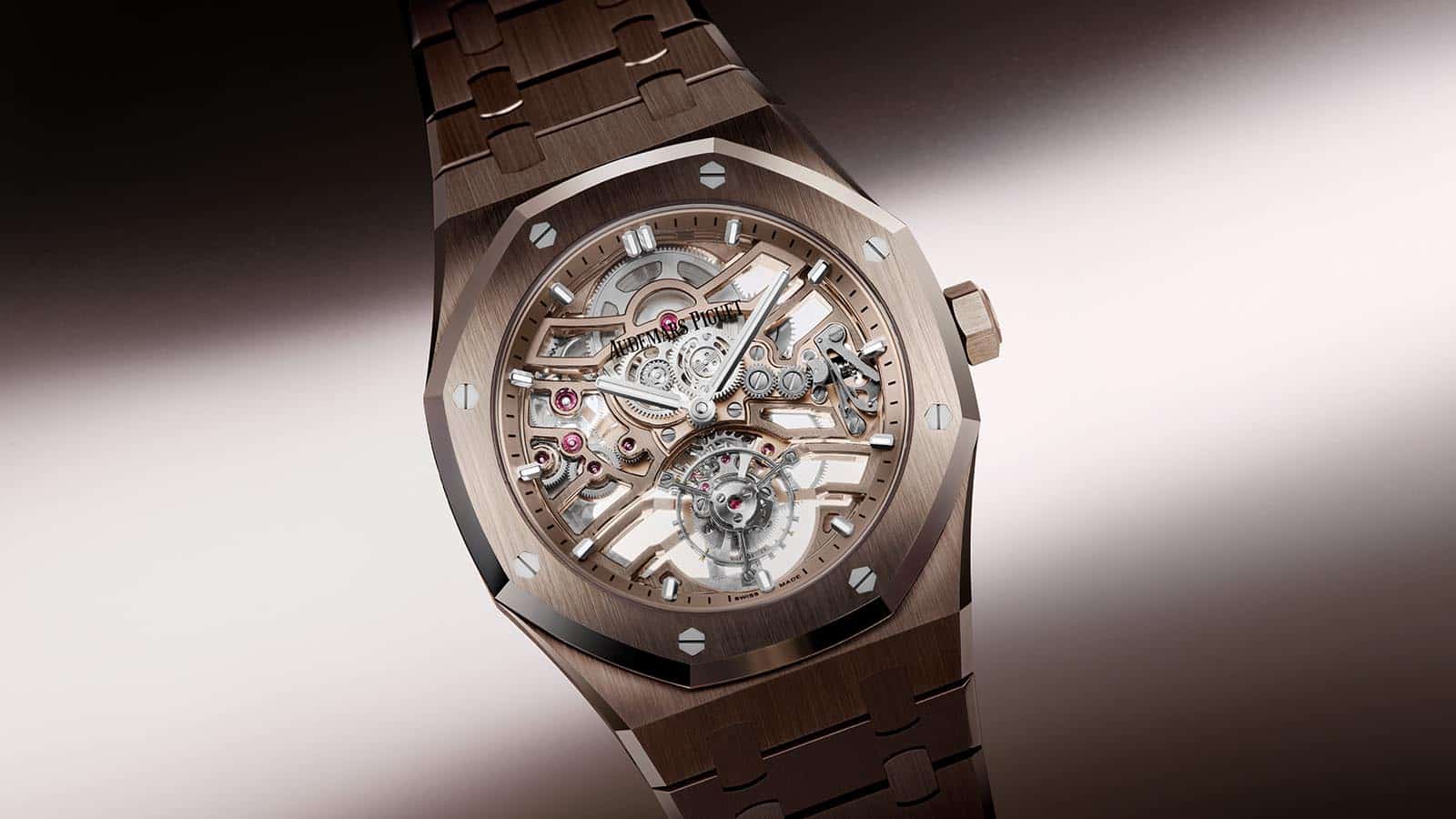 Audemars Piguet debuts 'Sand Gold' in its Royal Oak collection ...