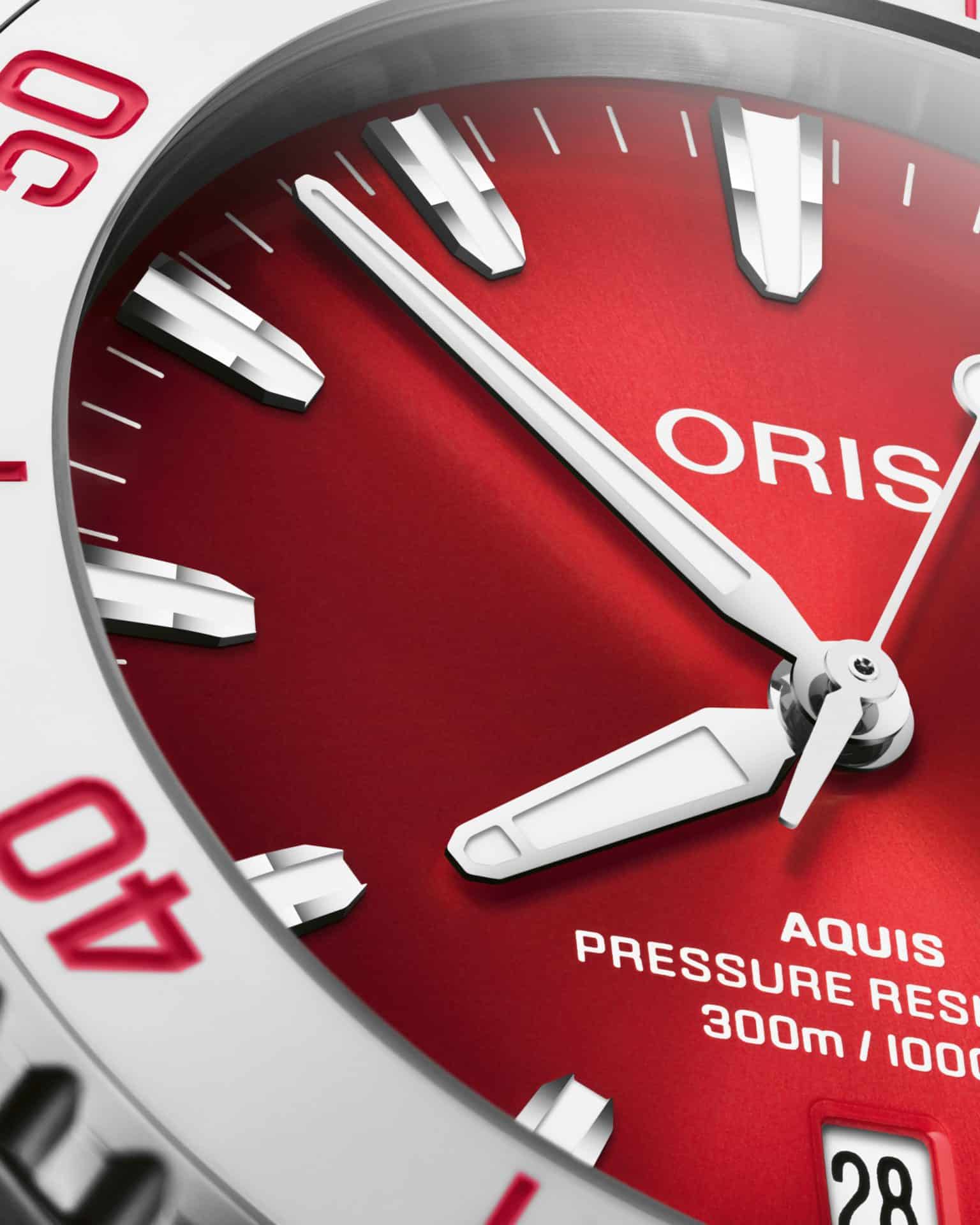 Watermelon colour inspired watches make Oris Aquis a fresh summer drop ...