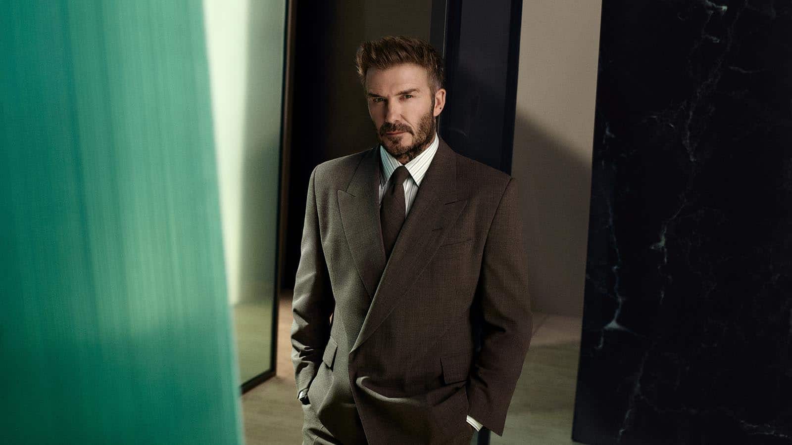 David Beckham kicks-off BOSS partnership with new CorpCore campaign ...