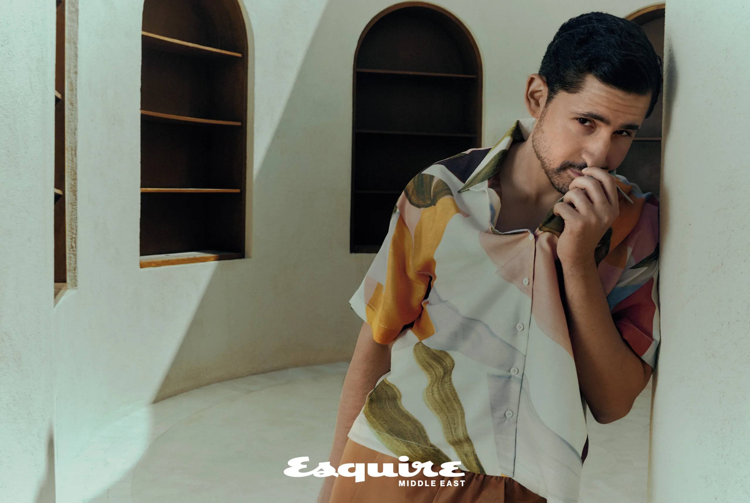 First Look: Amir El-Masry transforms as Prince Naseem Hamed in biopic 'Giant' - Esquire Middle East