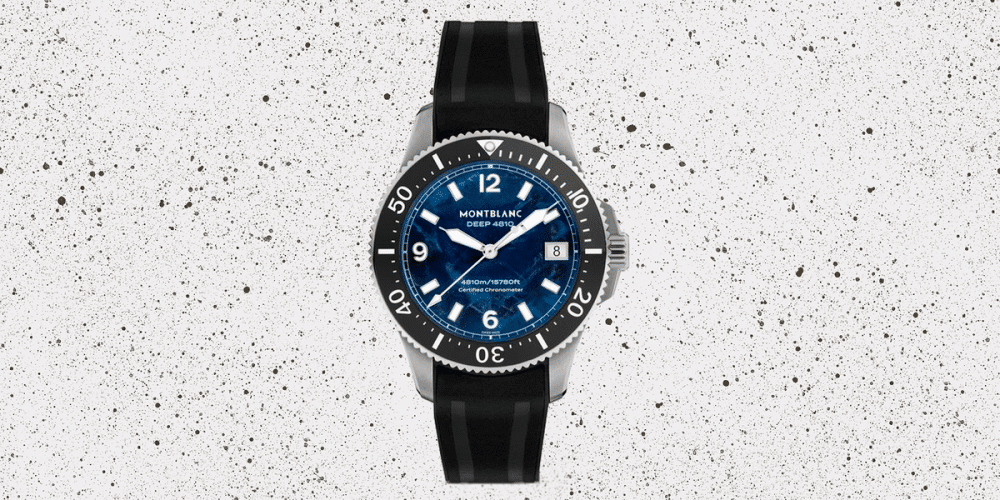 Montblanc new Iced Sea dive watch goes as Deep as The Alps are High - Esquire Middle East