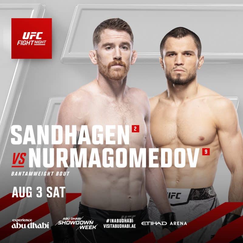 Official Fight Card announced as the UFC returns to Abu Dhabi in August ...