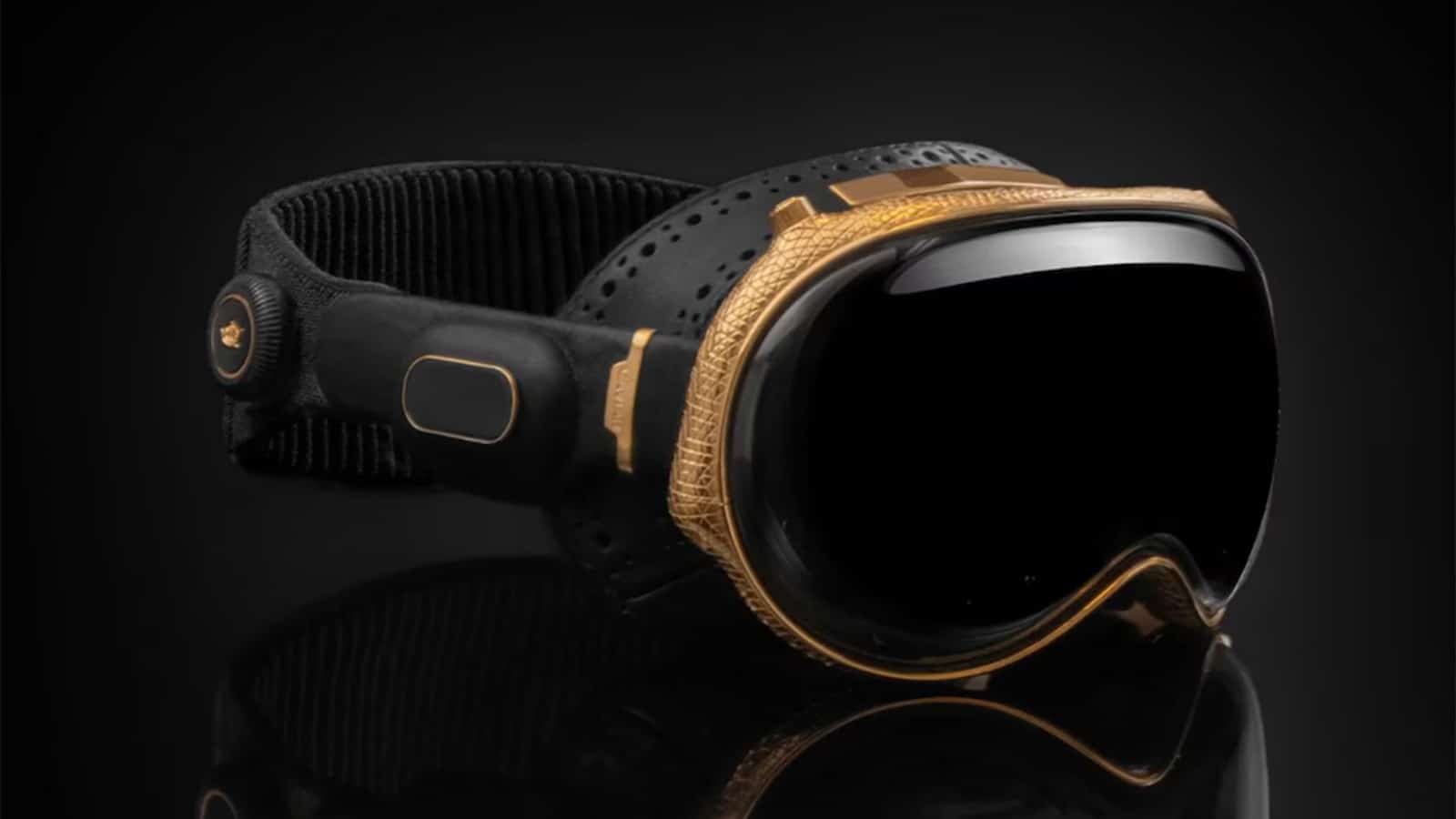 Caviar unveils gold Apple Vision Pro - Esquire Middle East